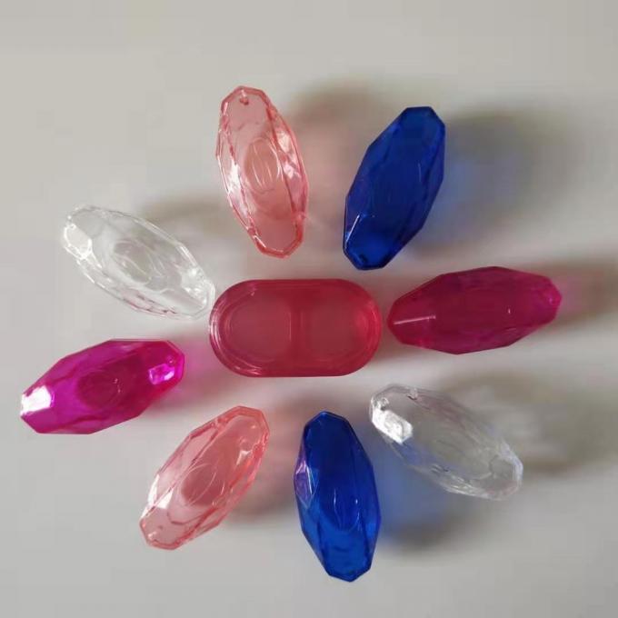 3ml PS Small Plastic Pill Containers Bullet Shape Capsule Packaging Bottles