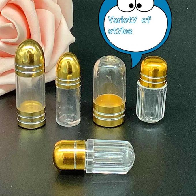 OEM PE Plastic Capsule Bottles Single Pill Empty Capsule Shells