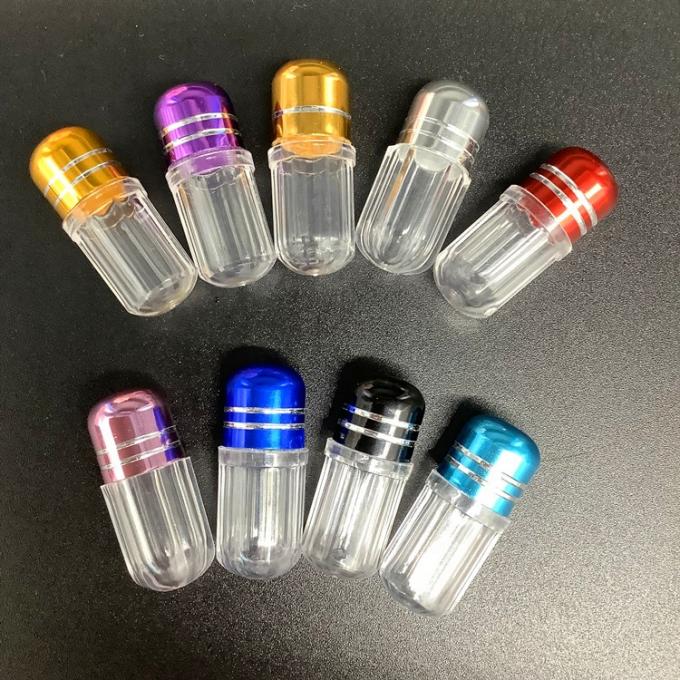 OEM PE Plastic Capsule Bottles Single Pill Empty Capsule Shells