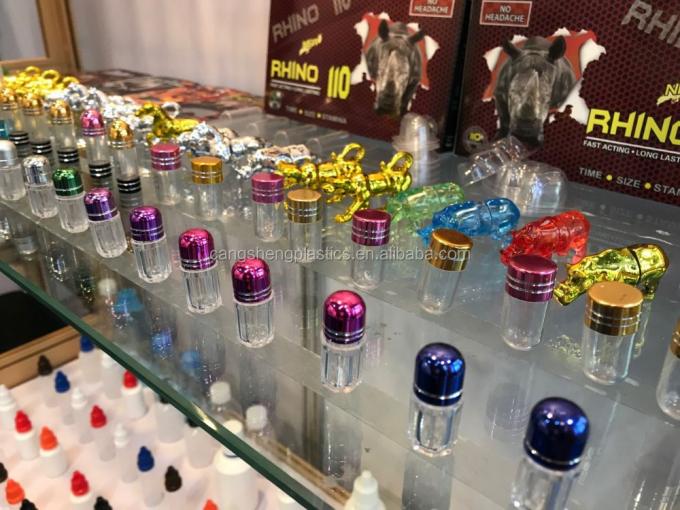 1g Plastic Capsule Bottles Pill PE Single Capsule Shells